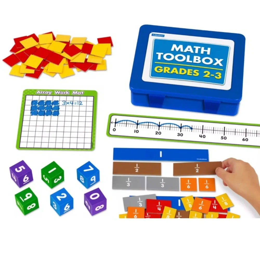 Lakeshore | Toys | Nib Math Toolbox | Poshmark